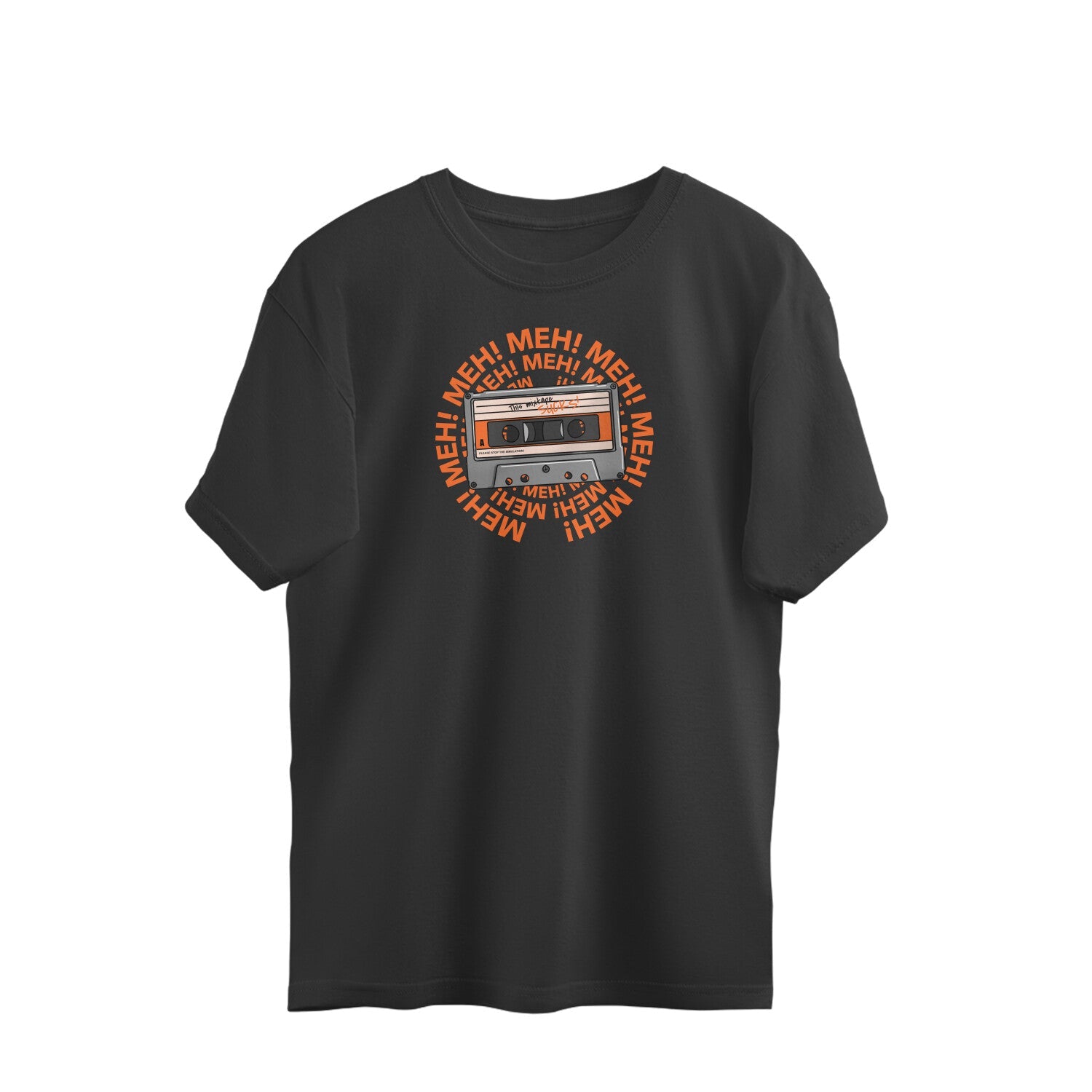 Cassette oversized t-shirt – Snapper Choice